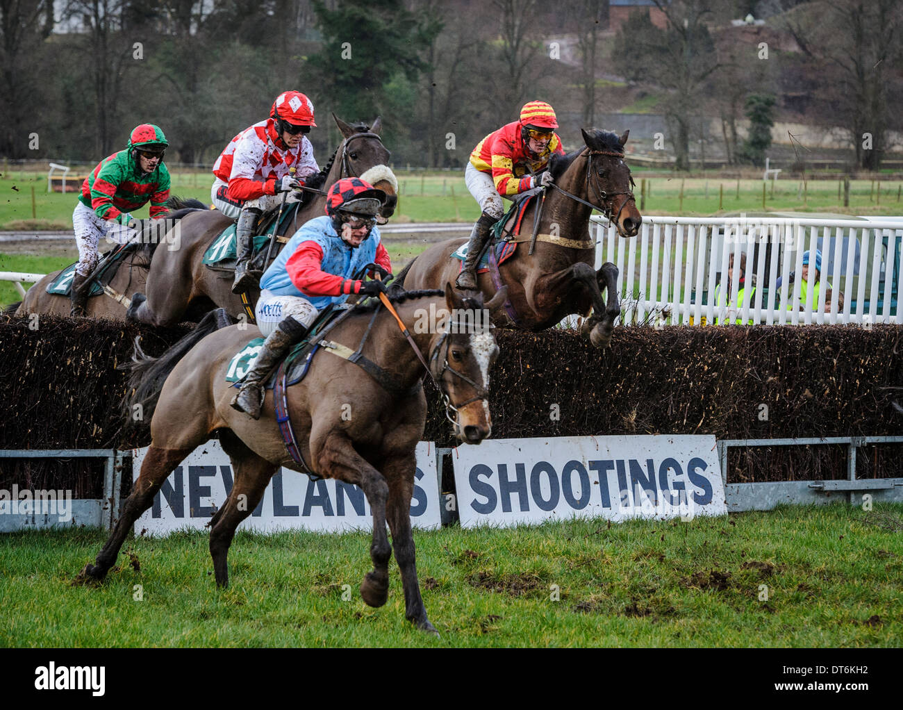 Point point racing overton farm hi-res stock photography and images - Alamy