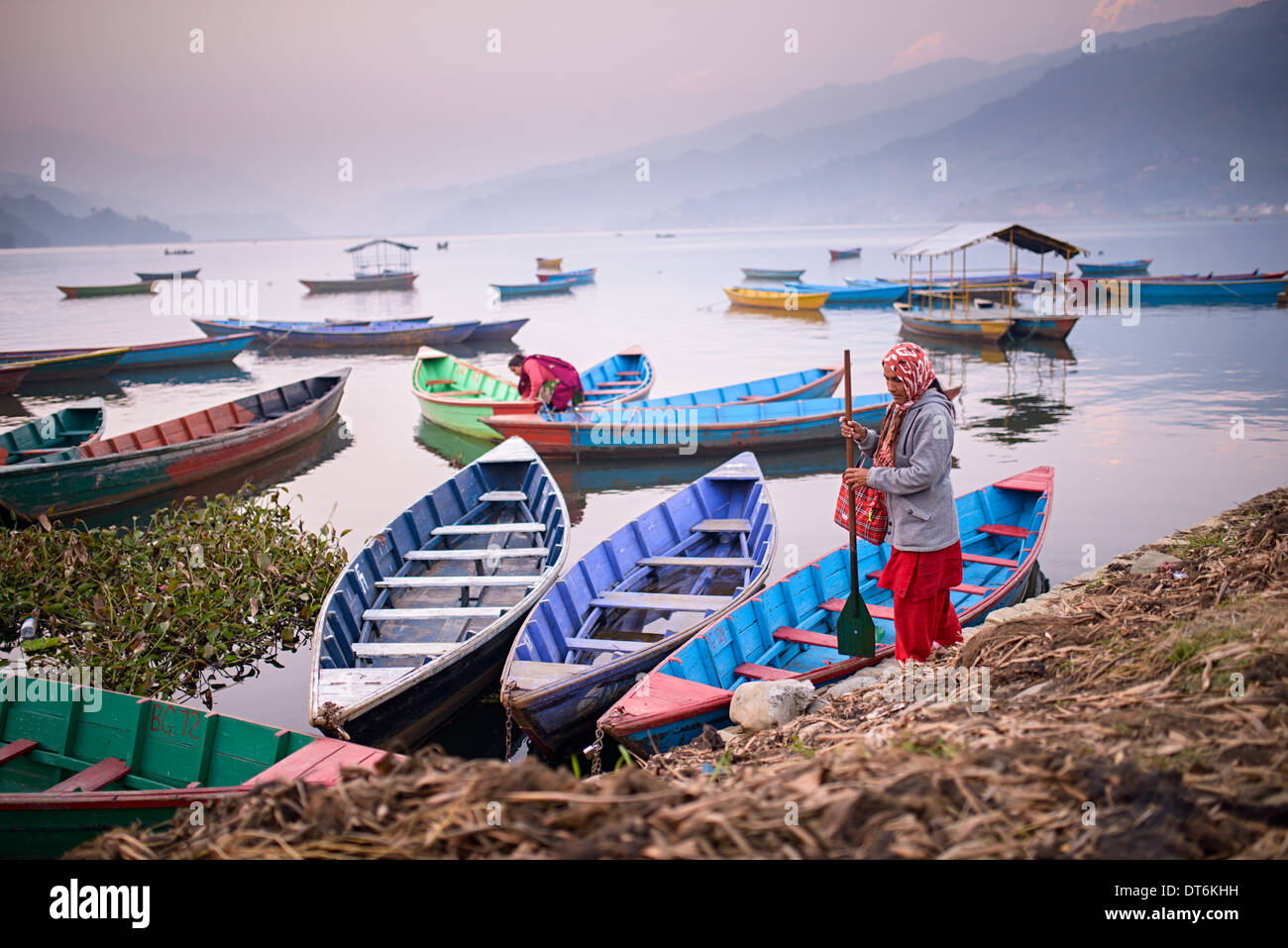 Phewa lake hi-res stock photography and images - Alamy