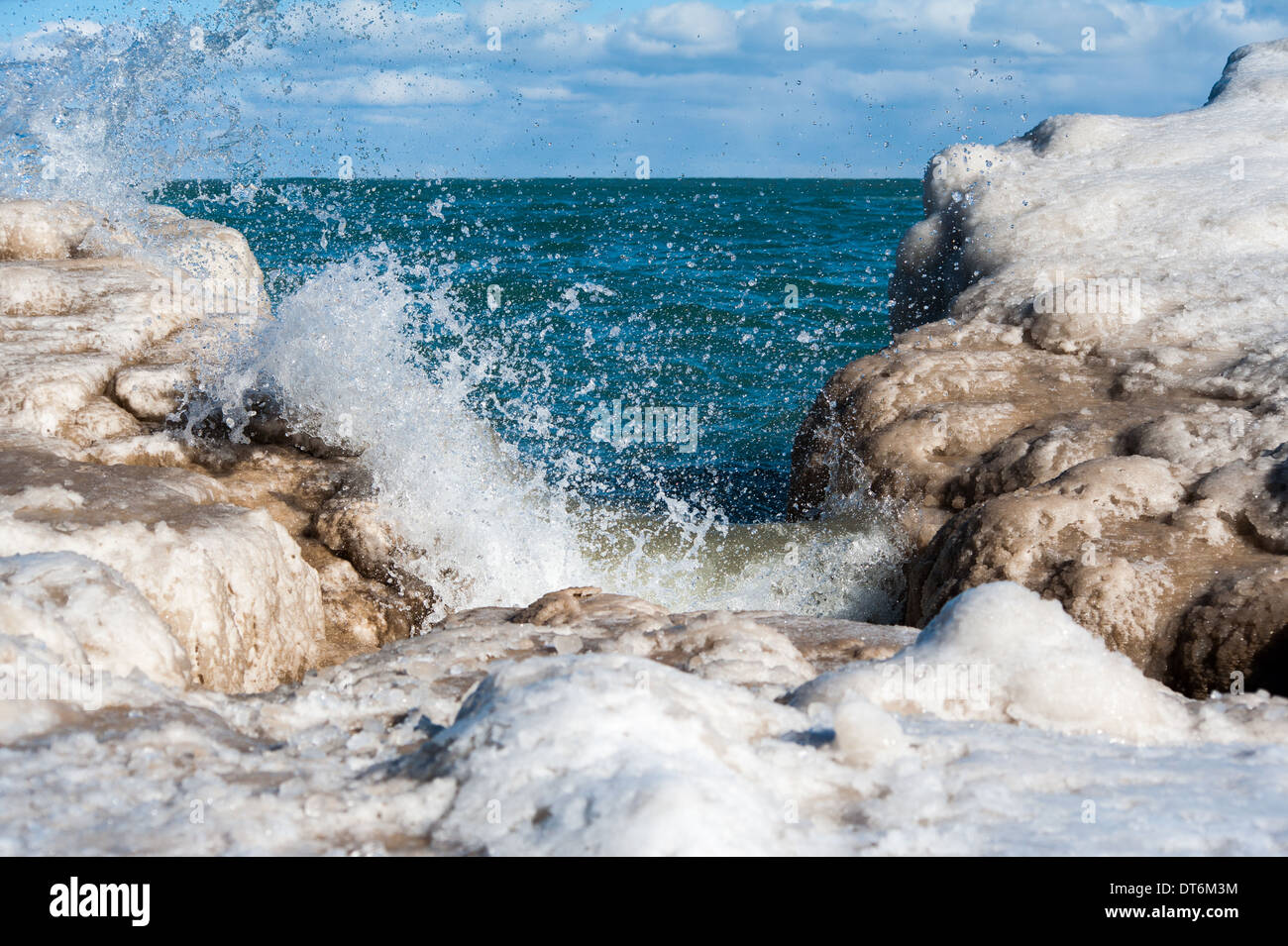 Chicago ice formations hi-res stock photography and images - Alamy