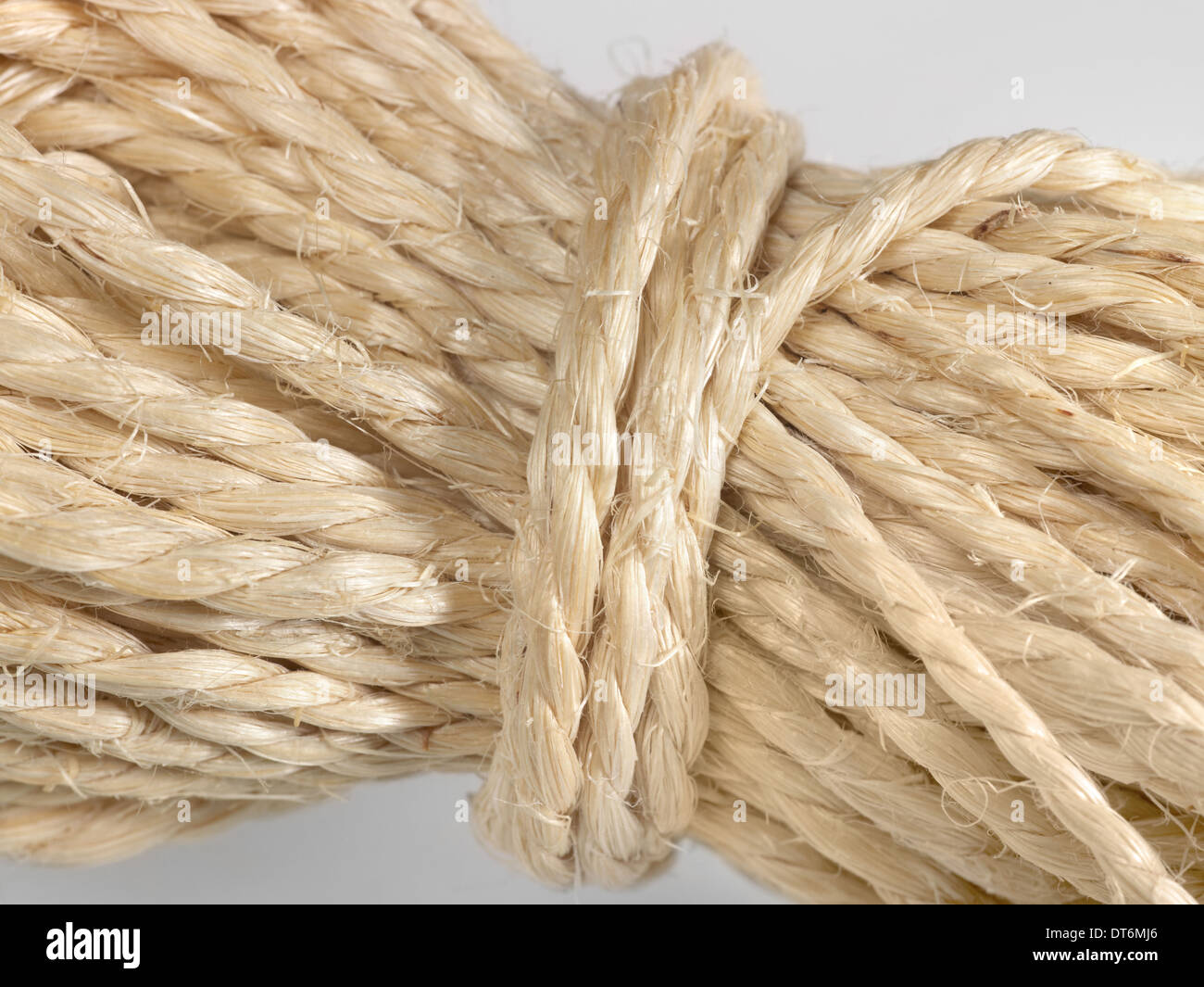 detail of a solid twine in light back Stock Photo - Alamy