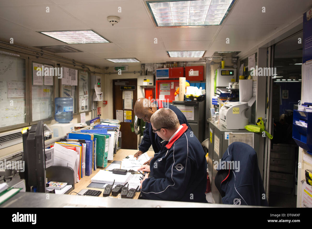 London Underground Victoria Station Supervisors Office, Victoria ...