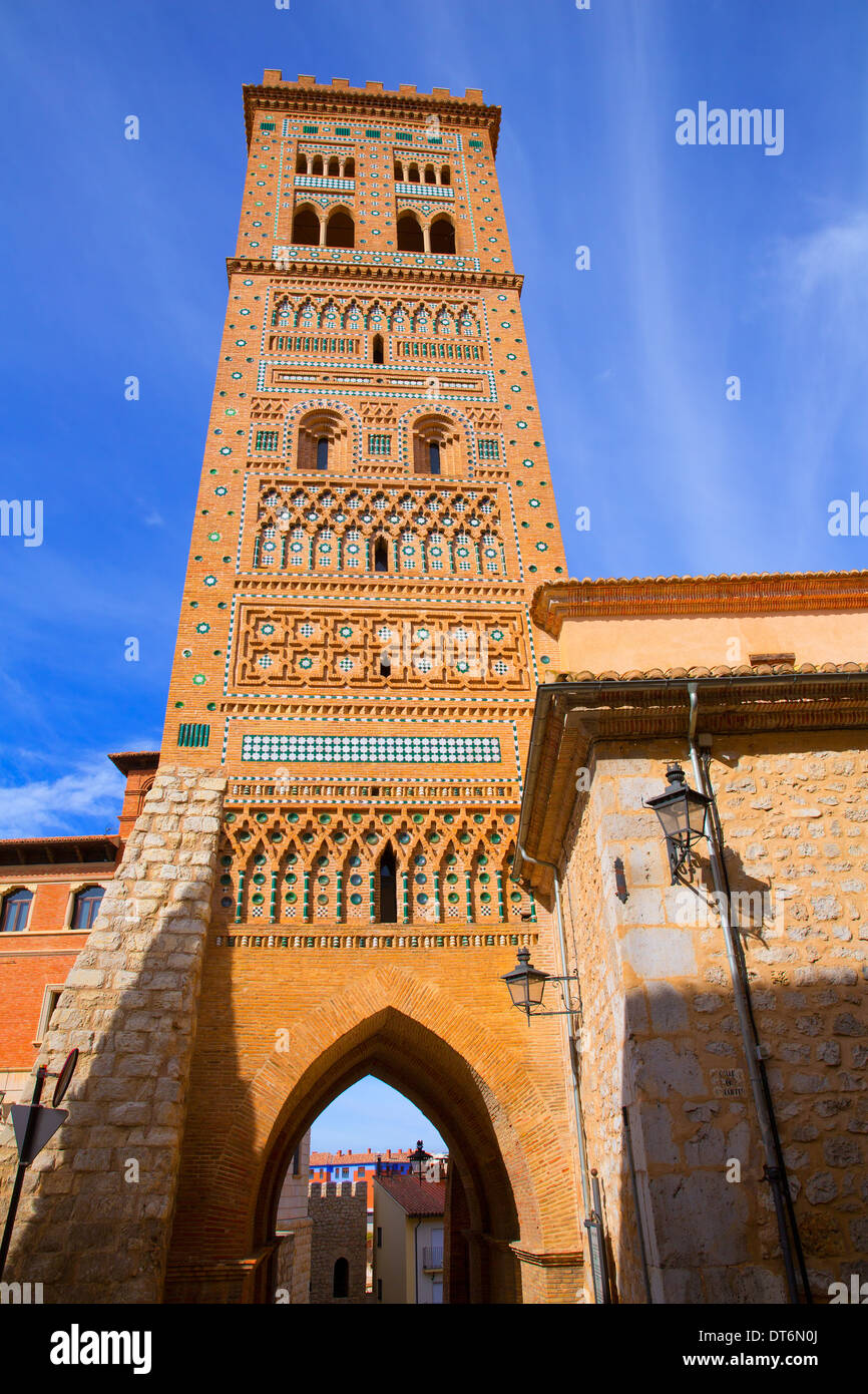 Aragon Teruel Torre de San Martin Mudejar UNESCO heritage in Spain ...