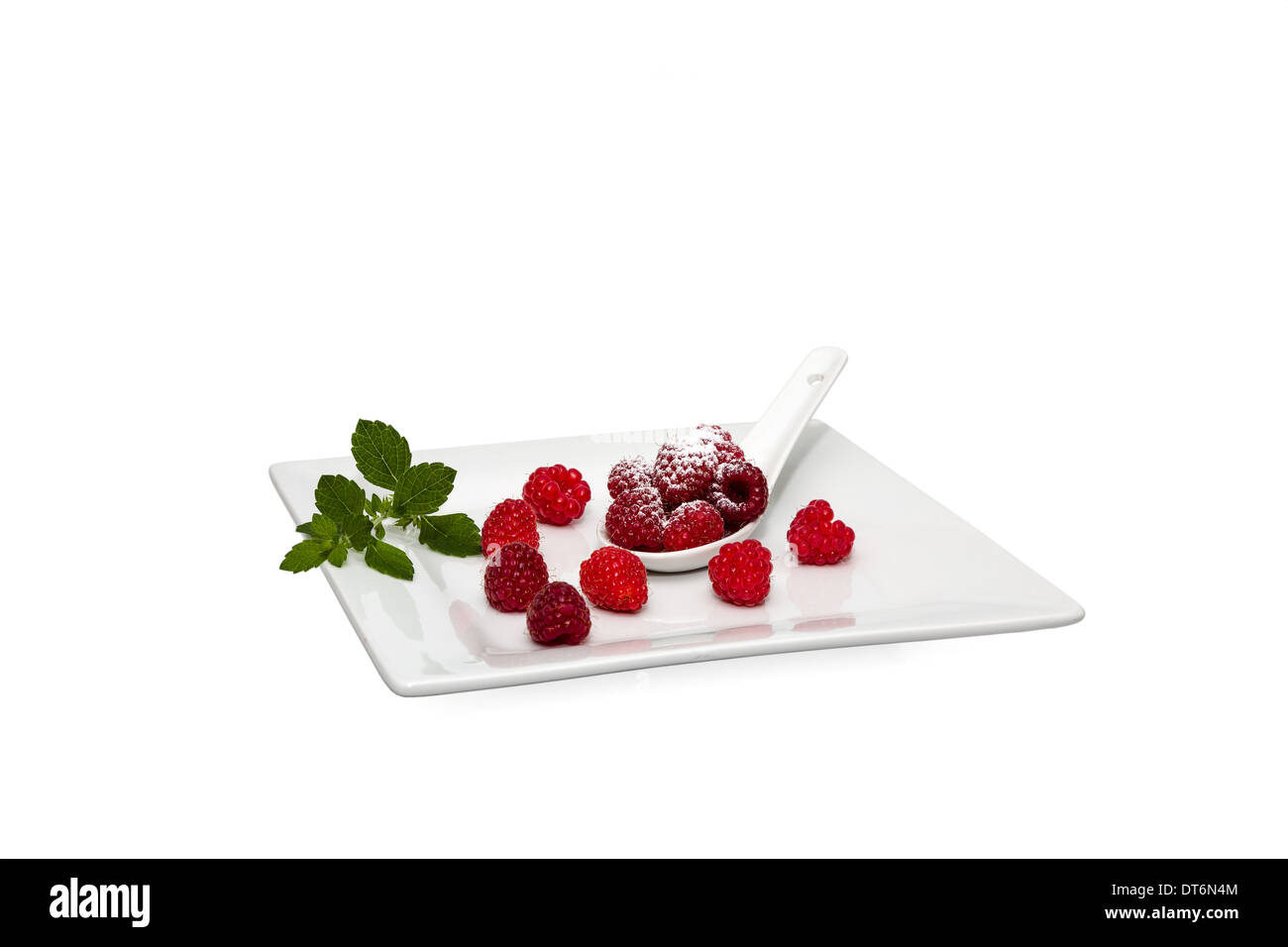 Raspberries Cut Out Stock Images & Pictures - Alamy