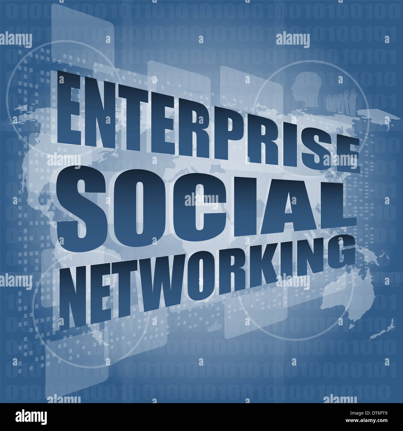 enterprise social networking, interface hi technology, touch screen ...