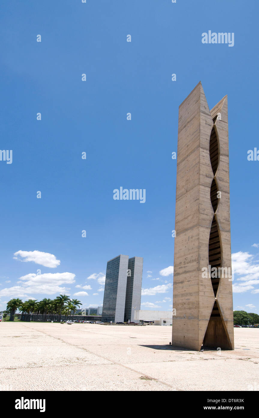 The Dovecote tower on Three Powers Square (Praca dos Tres Podere) in ...