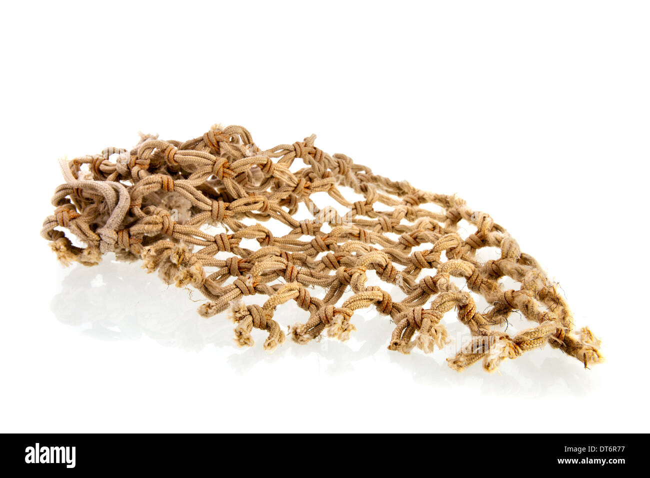 fishing net isolated over white background Stock Photo - Alamy