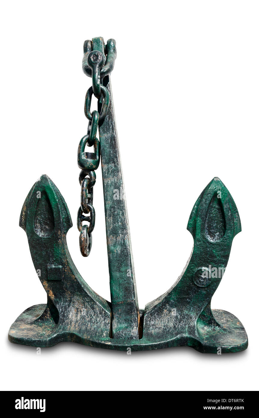 Anchor chain underwater Cut Out Stock Images & Pictures - Alamy