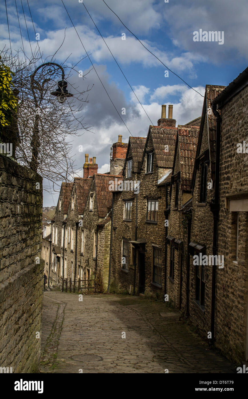 Gentle Street, Frome, Somerset, England Stock Photo - Alamy