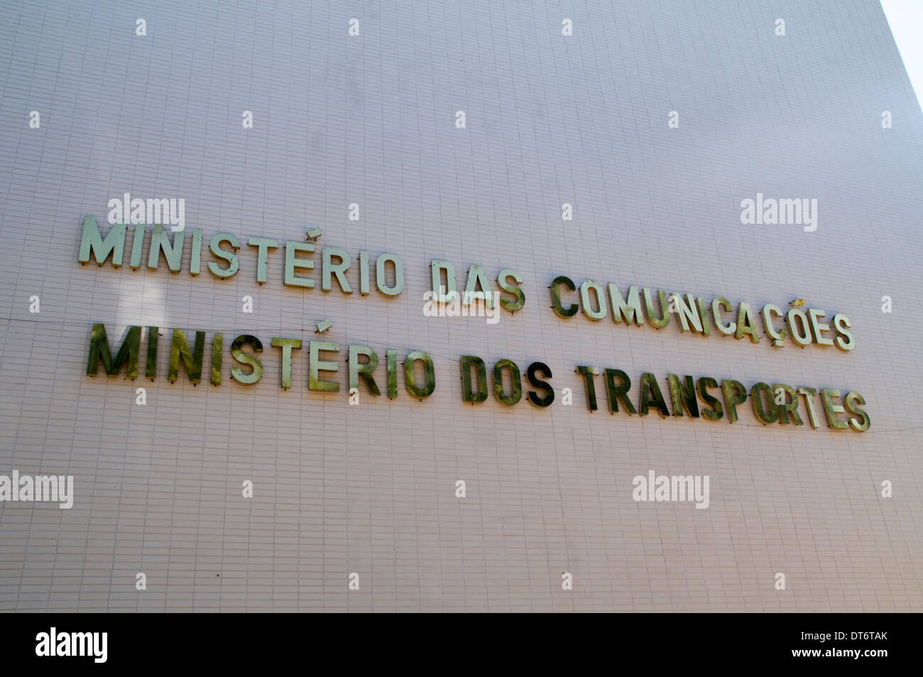 Brazilan ministry of communications hi-res stock photography and images ...