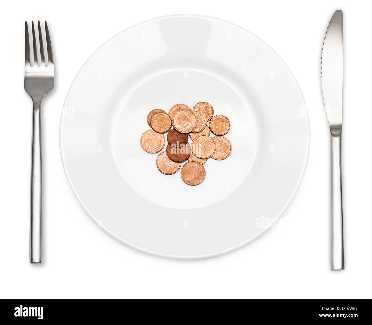Paying coins lunch hi-res stock photography and images - Alamy