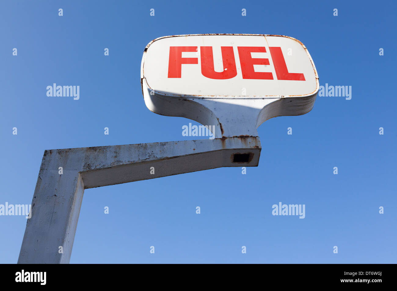 fuel sign at service station Stock Photo - Alamy