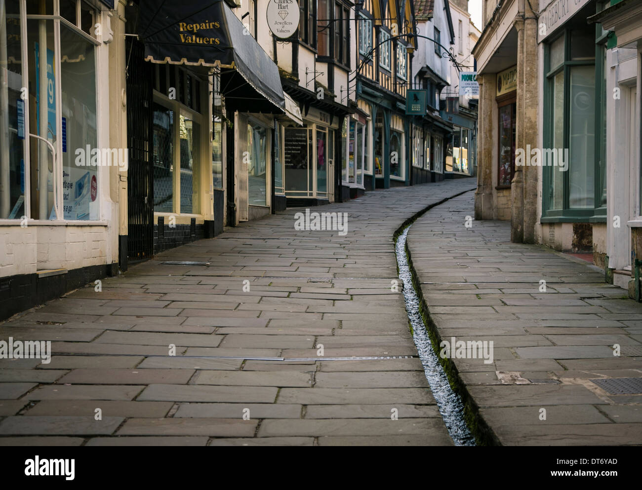 Cheap Street, in Frome, Somerset is one of Europe’s best preserved ...