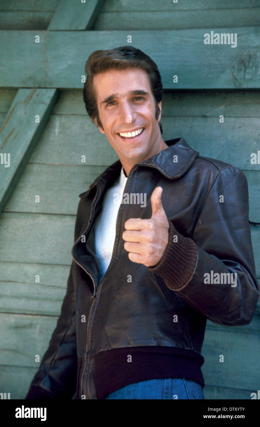 Henry Winkler Happy Days High Resolution Stock Photography and Images - Alamy