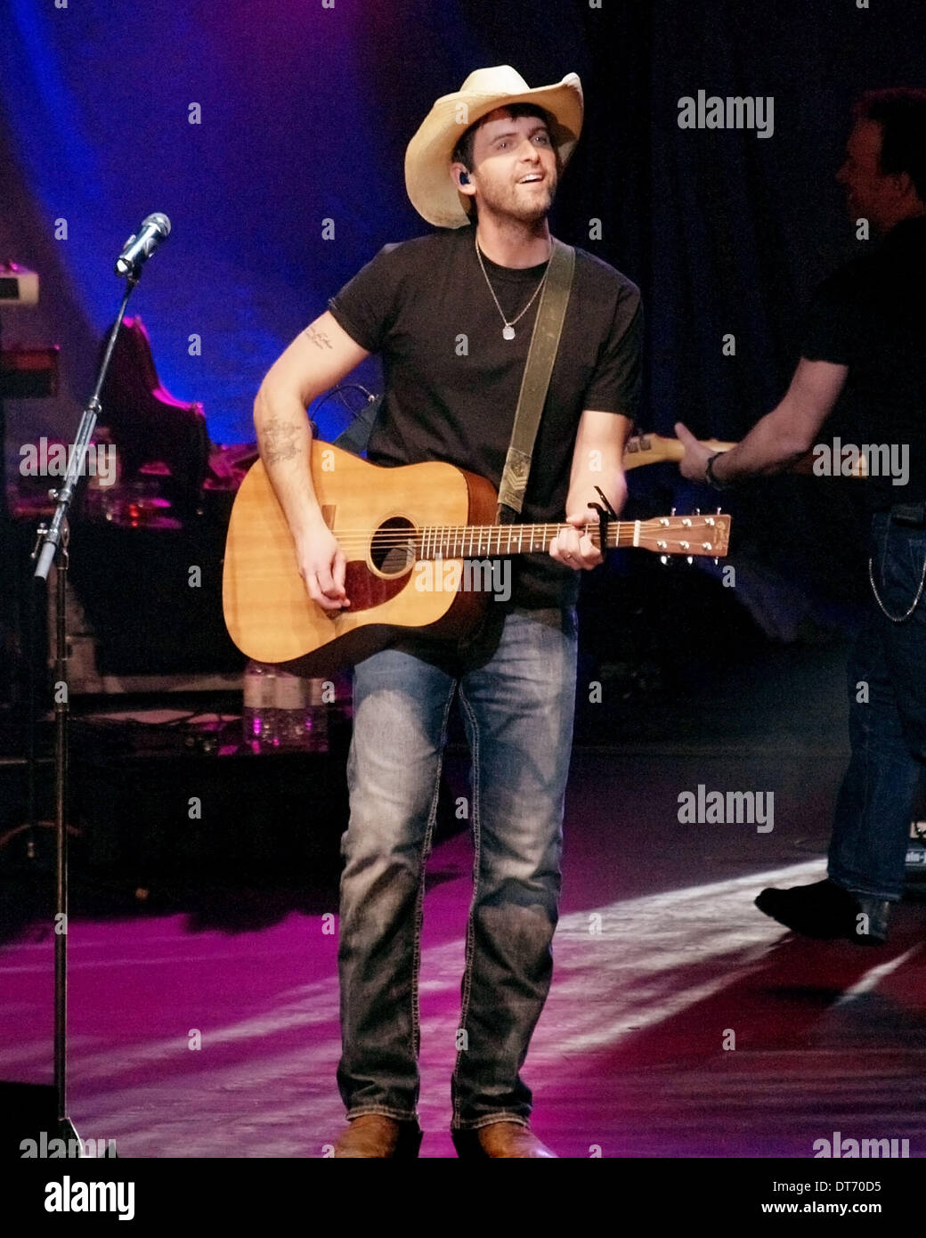 Toronto, Canada. 9th Feb 2014. Canadian Country Music singer Dean Brody ...