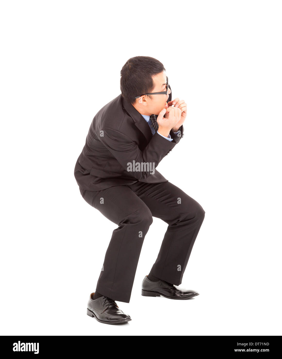 Unhappy scared Cut Out Stock Images & Pictures - Alamy