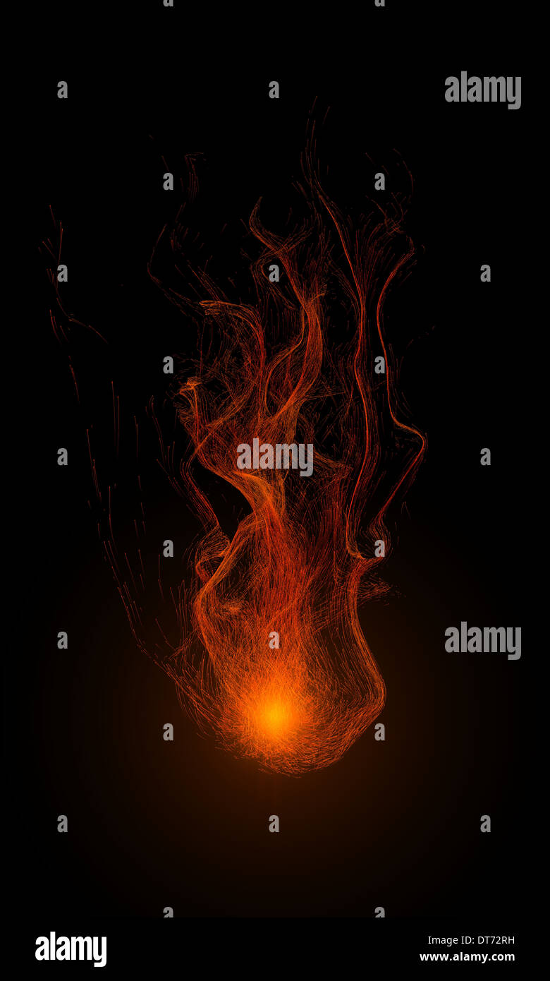 Abstract wave moving dots lines hi-res stock photography and images - Alamy