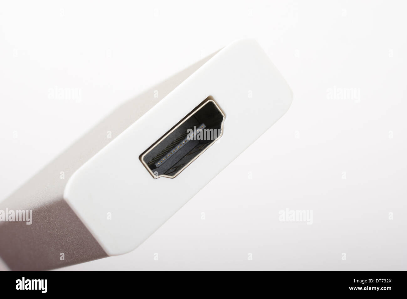 HDMI connector socket ( female Stock Photo - Alamy