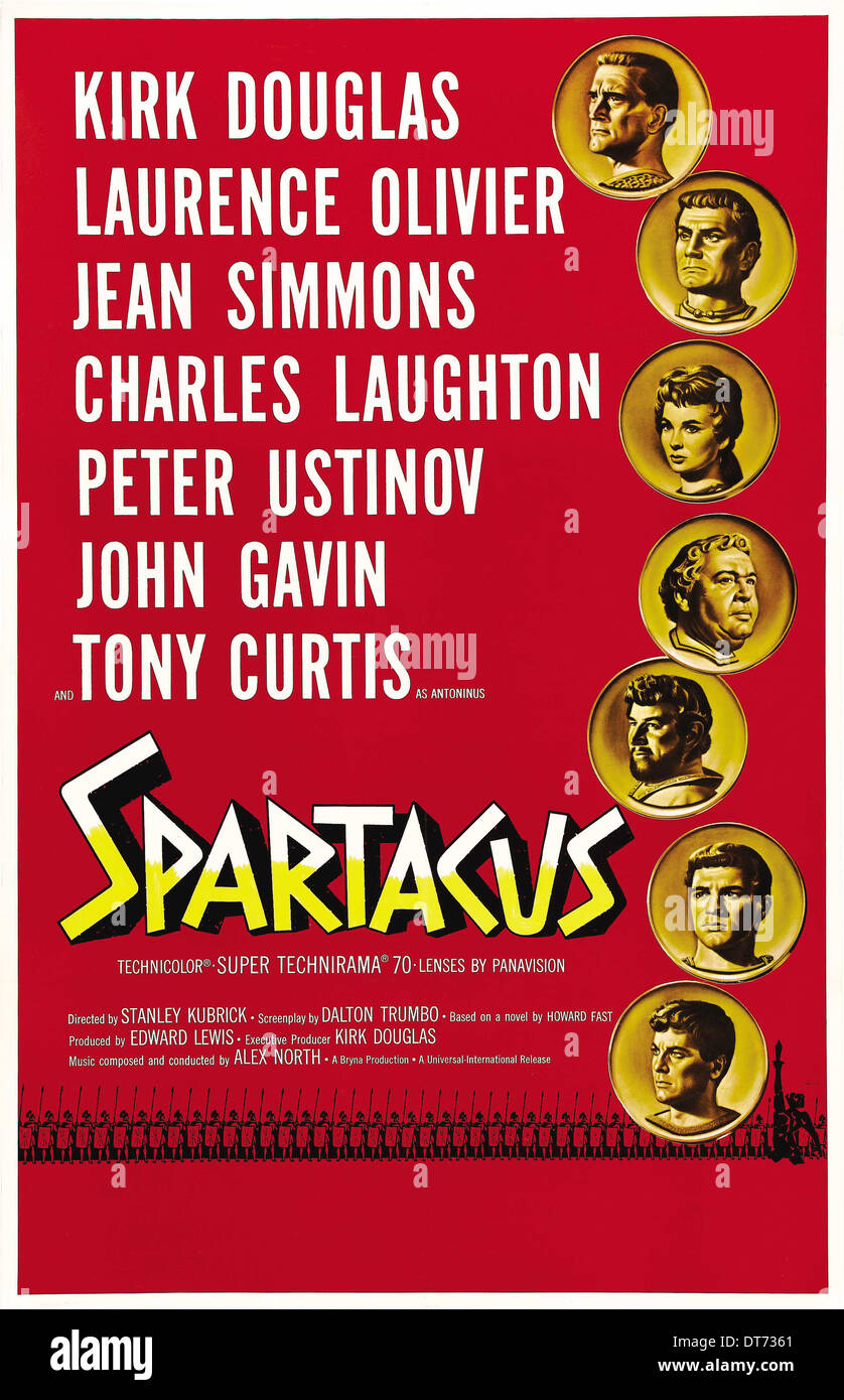 Spartacus Movie Poster High Resolution Stock Photography and Images - Alamy