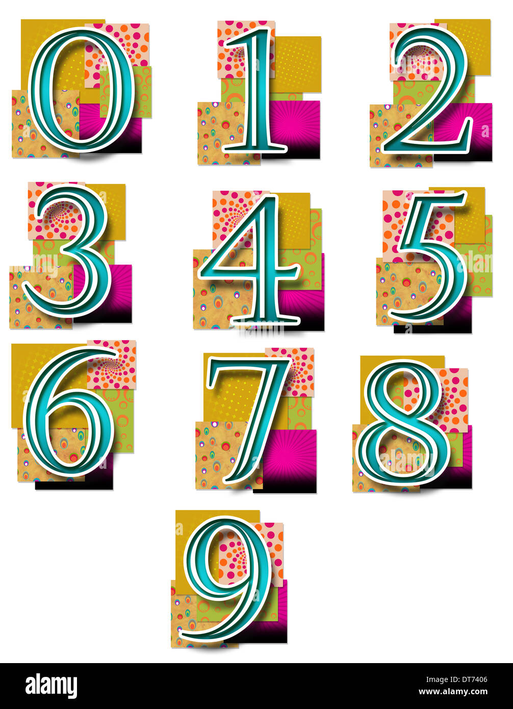 Numerology numbers hi-res stock photography and images - Alamy