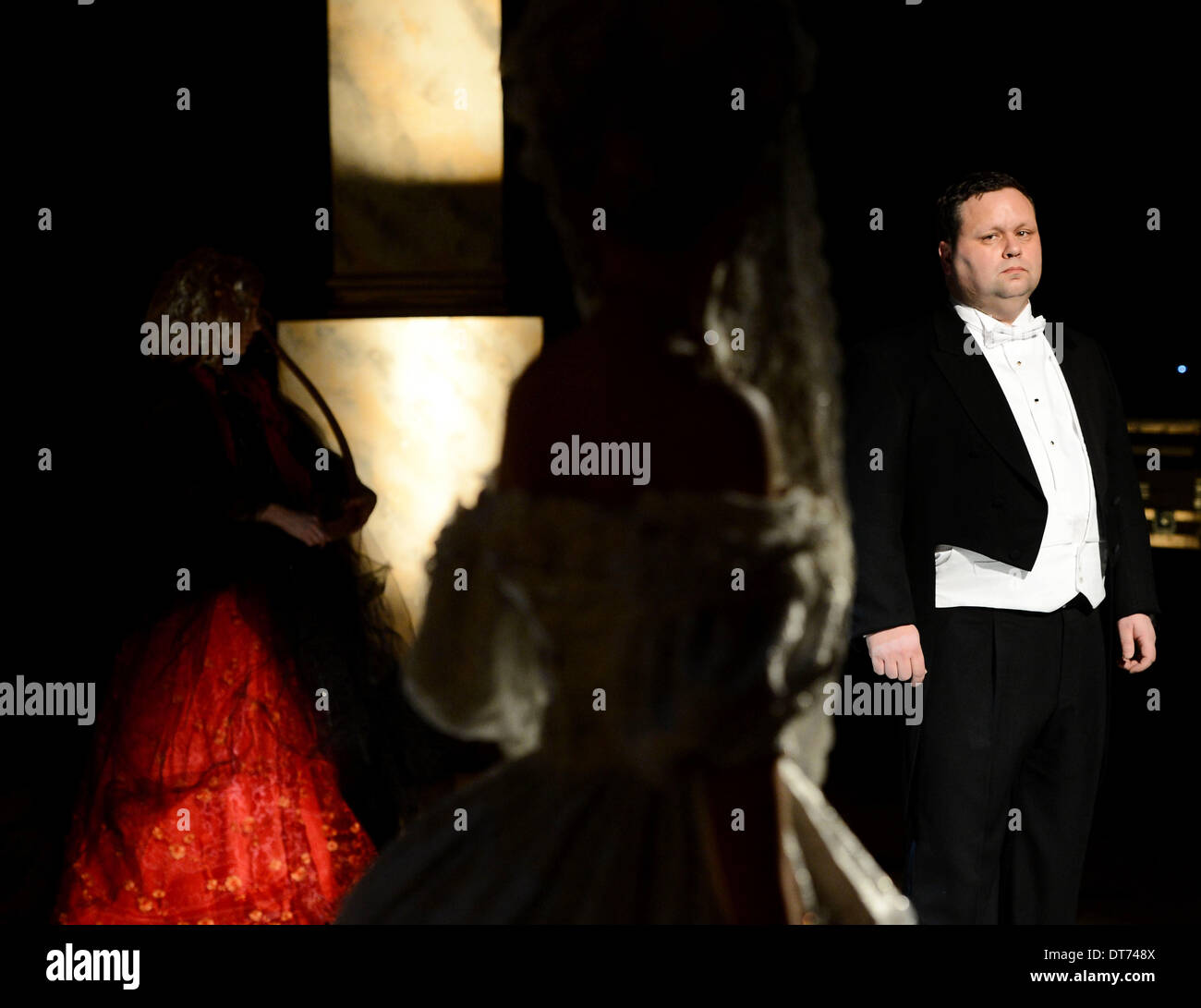 British opera singer Paul Potts during the Ball in Opera in the ...