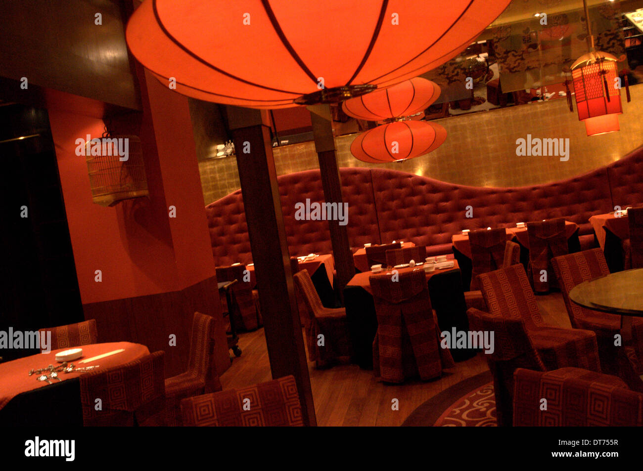 Chinese restaurant and lanterns in Kuala Lumpur, Malaysia Stock Photo ...
