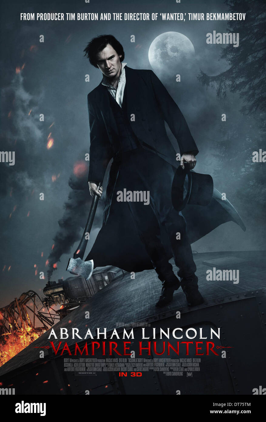 Benjamin Walker Poster As Abraham Lincoln Film Title Abraham Lincoln ...