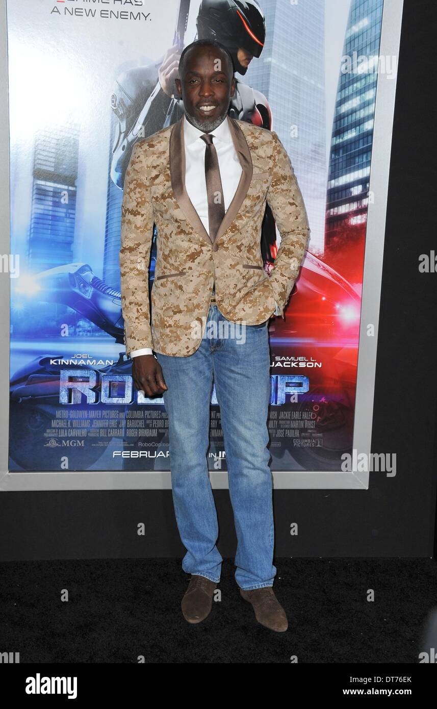 Los Angeles, CA, USA. 10th Feb, 2014. Michael Kenneth Williams at ...