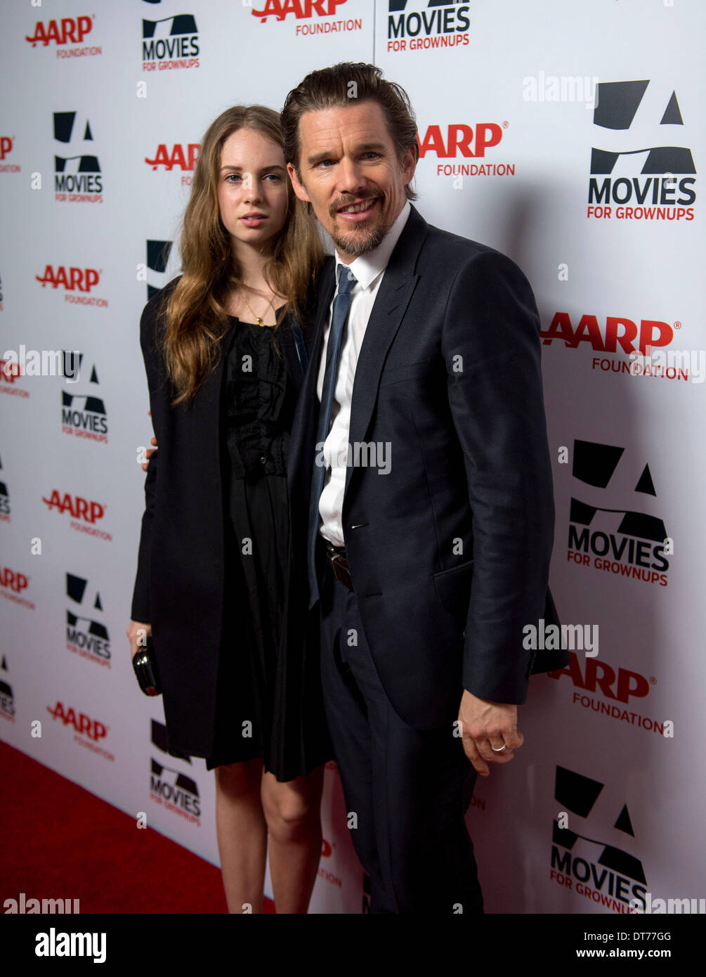 Beverly Hills, California, USA. 10th Feb, 2014. ETHAN HAWKE and his ...