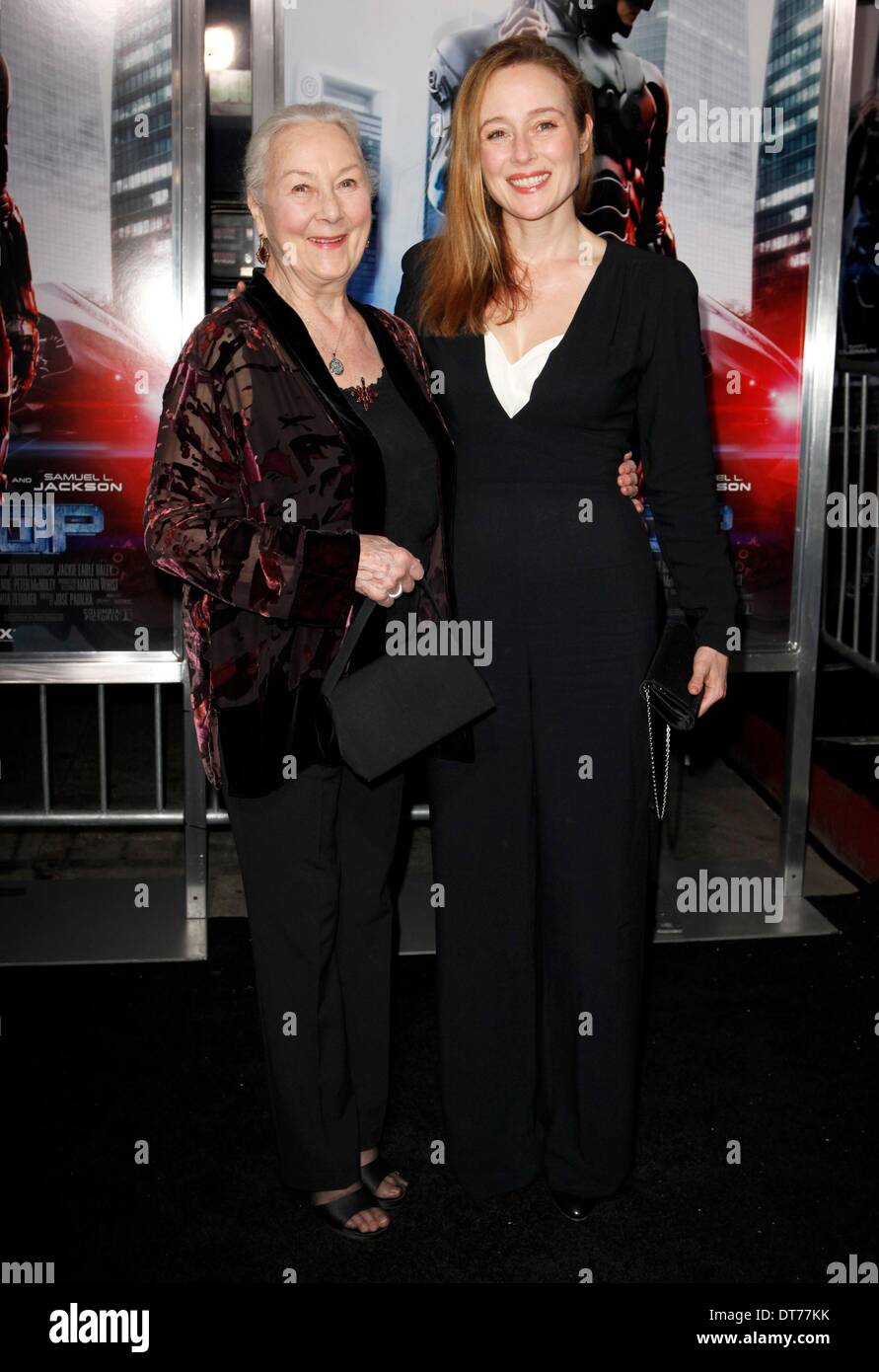 Los Angeles, CA, USA. 10th Feb, 2014. Rosemary Harris, Jennifer Ehle at ...