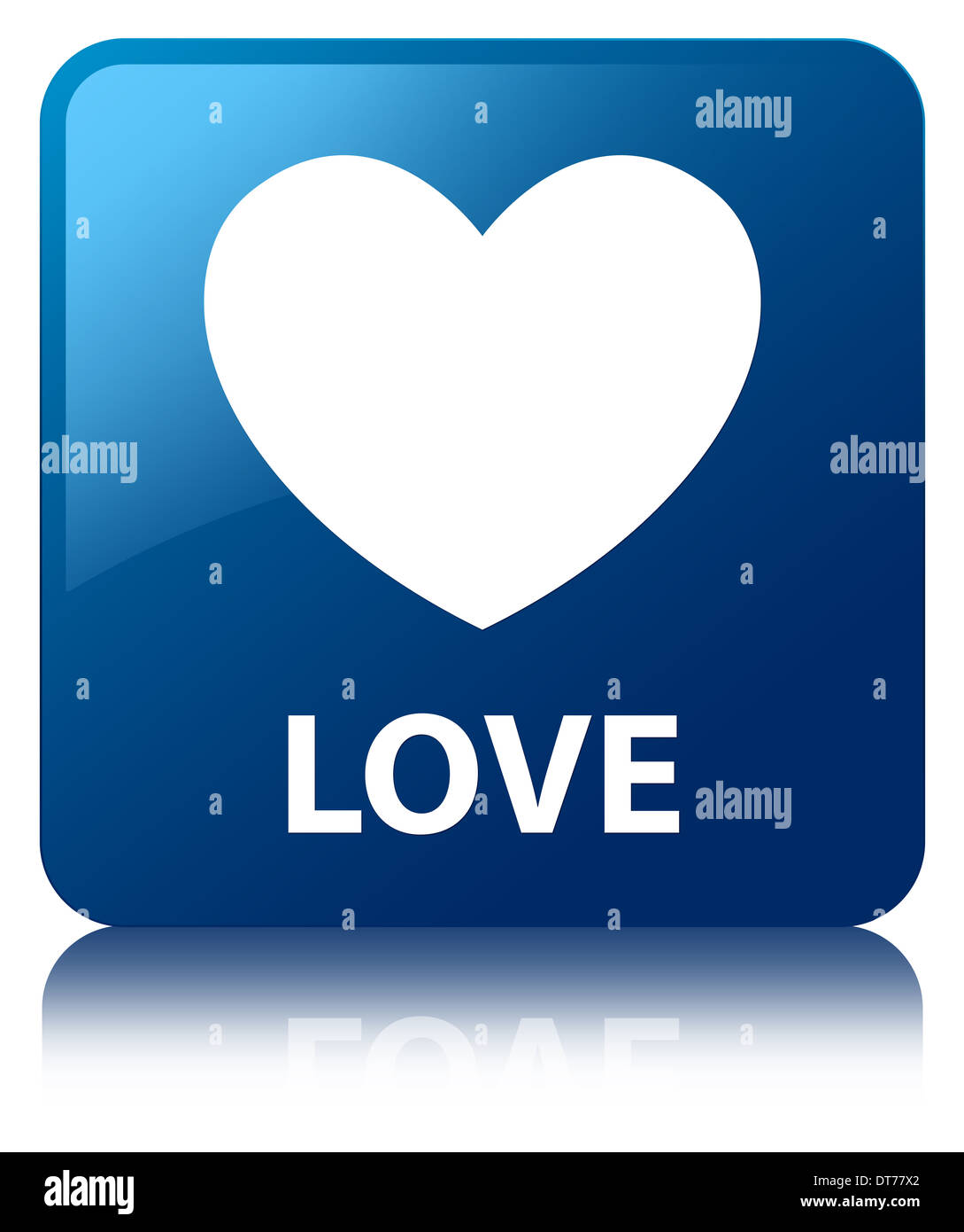 3d love happy button hi-res stock photography and images - Alamy
