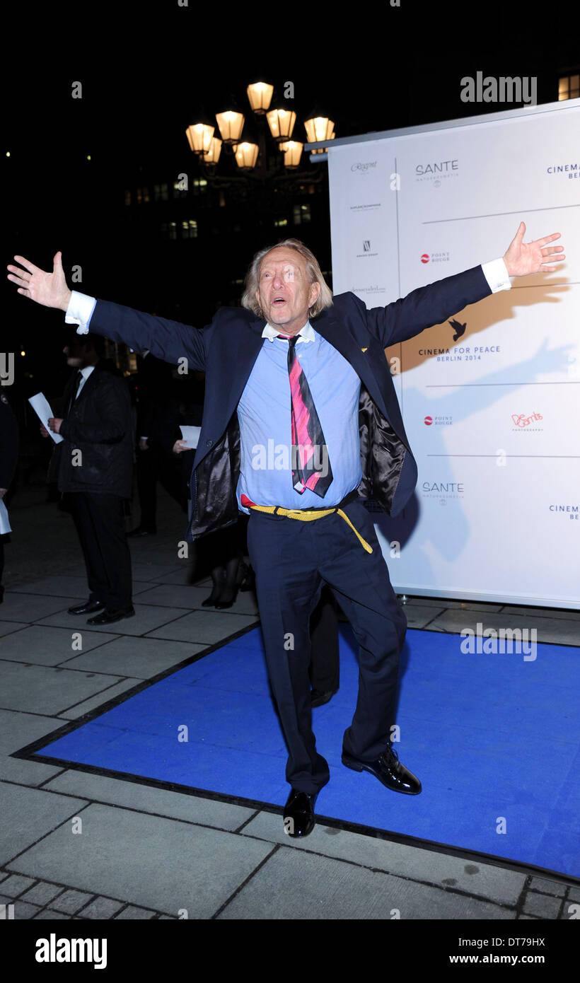Berlin, Germany. 10th Feb, 2014. Playboy Rolf Eden at the Cinema for ...
