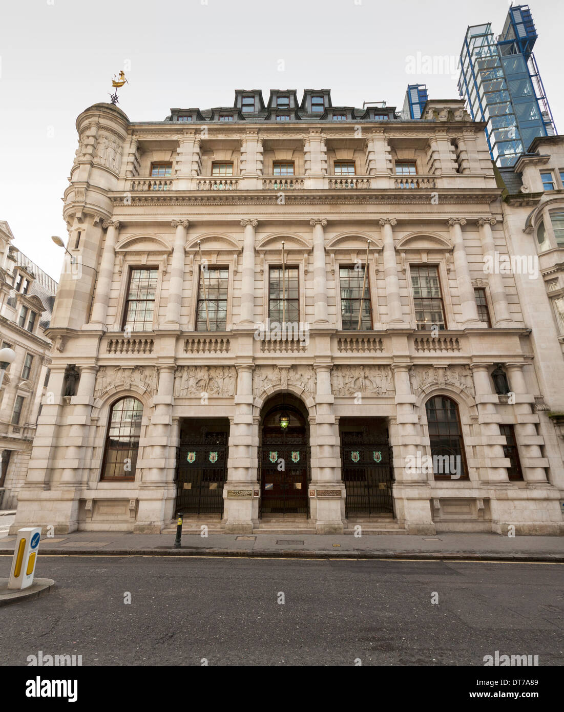 Exterior outside of the historic Lloyd's / Lloyds Register of Shipping ...