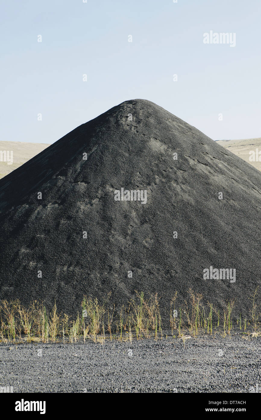 Large gravel pile used for road construction and maintenance Kittitas ...