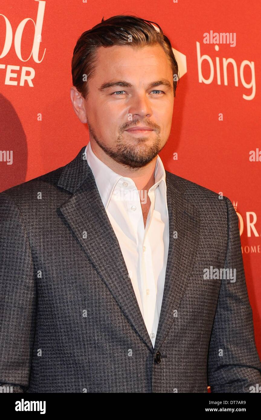 Los Angeles, California, USA. 10th Feb, 2014. Leonardo DiCaprio at ...