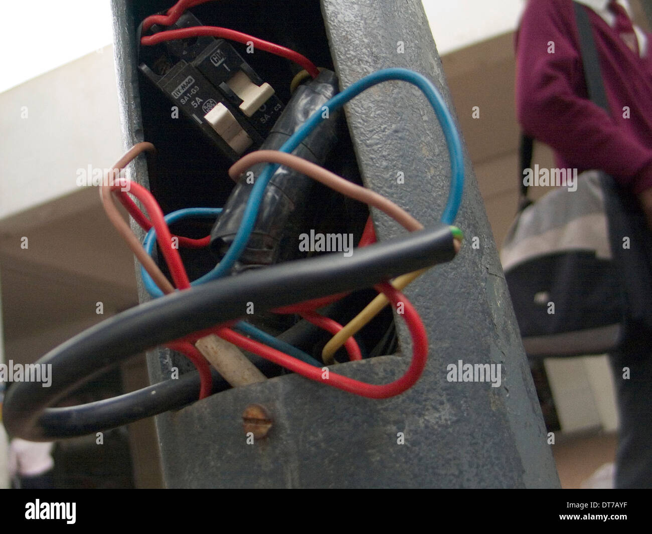 electricity supply power electrification low voltage lighting Stock ...
