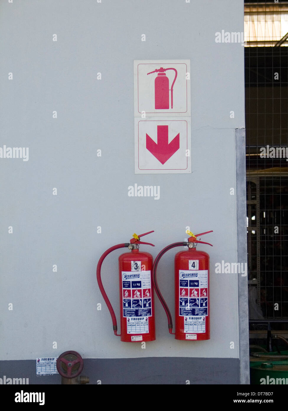 symbolic safety signs fb1 location of fire fighting equipment, fb2 fire ...