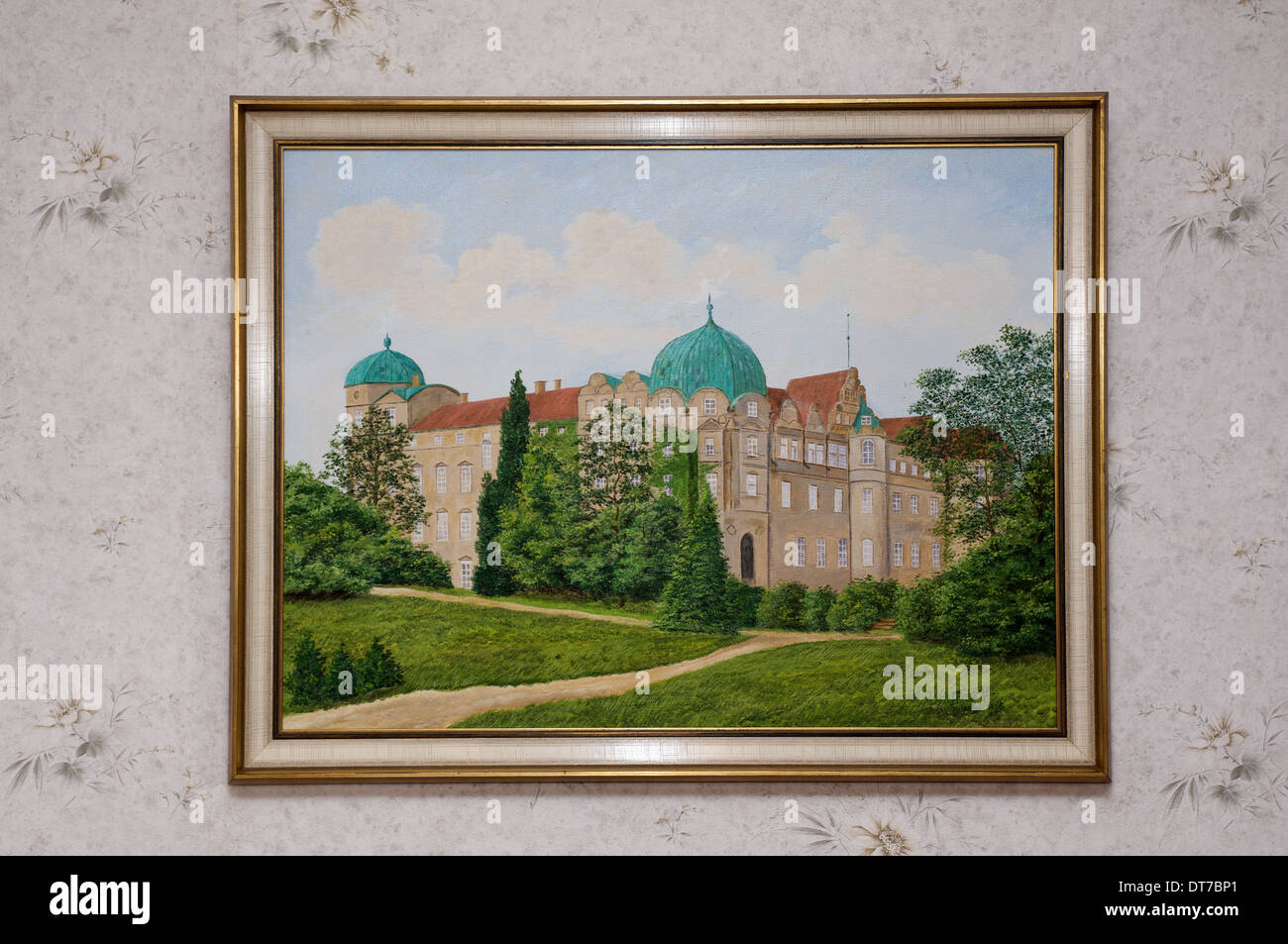 German castle painting hi-res stock photography and images - Alamy