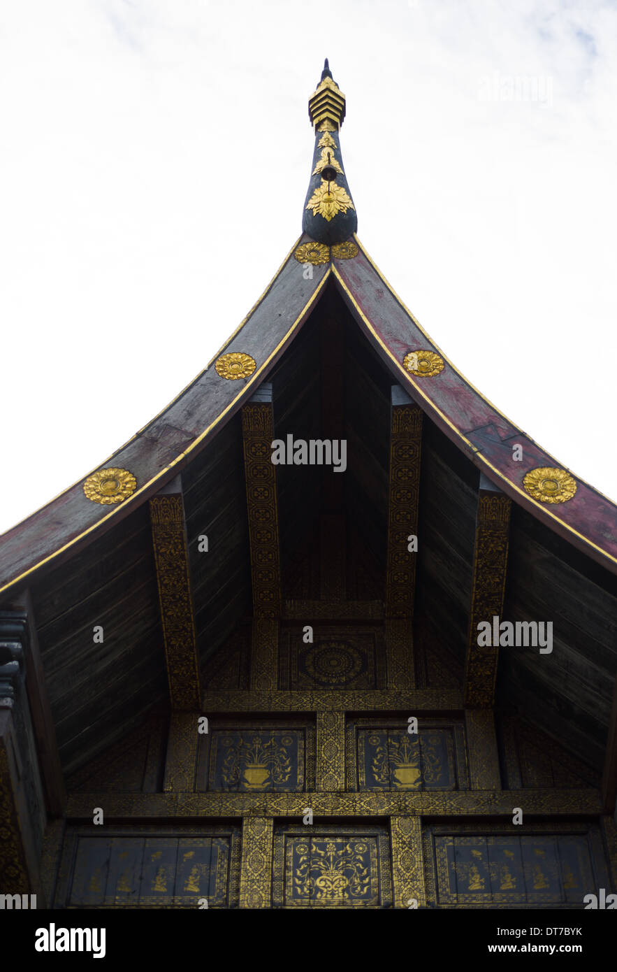Thai Gazebo roof top, architectural detail, Nong Nooch Tropical Garden ...