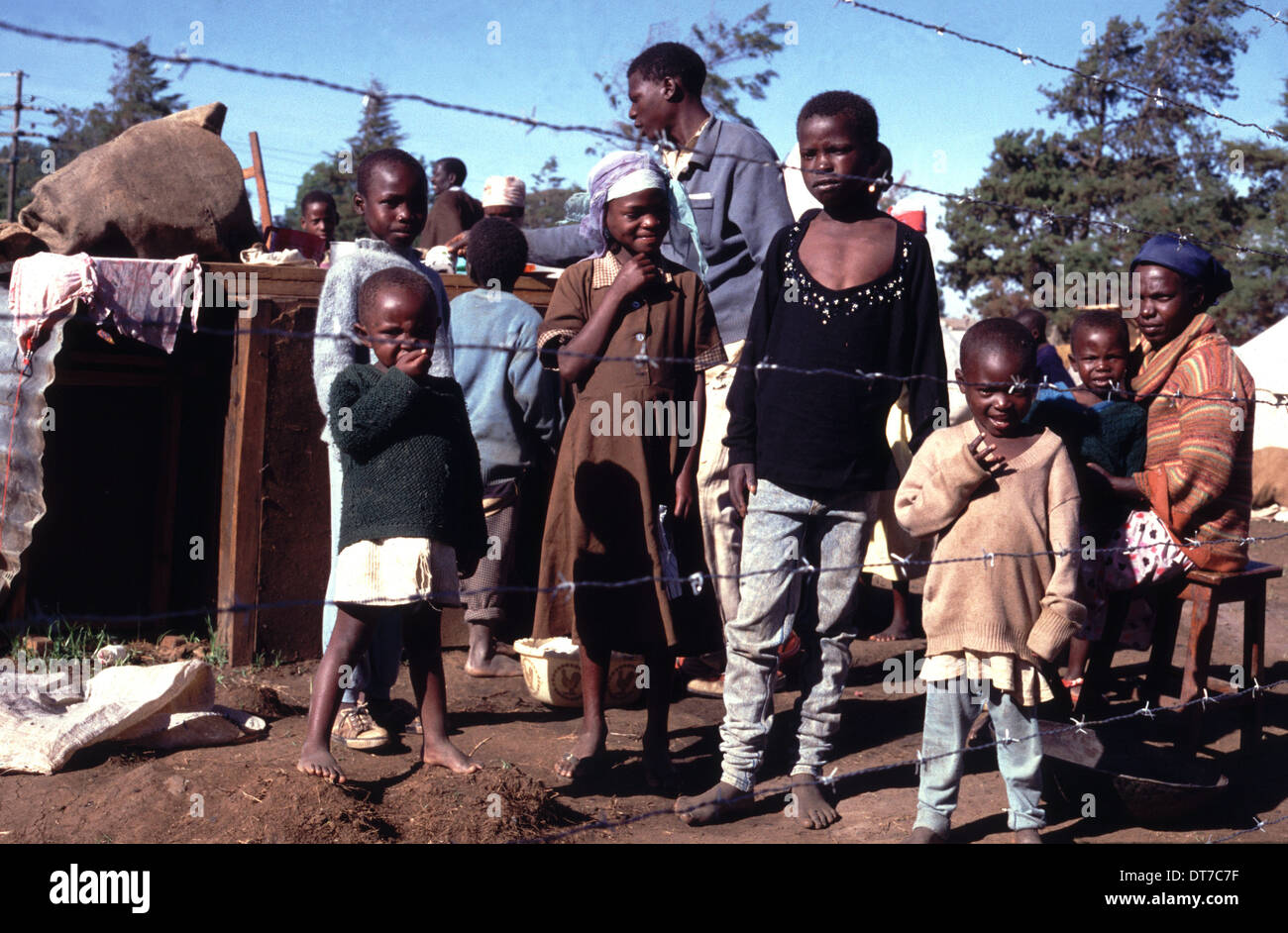 Displaced families in Eldoret, Rift Valley Stock Photo - Alamy