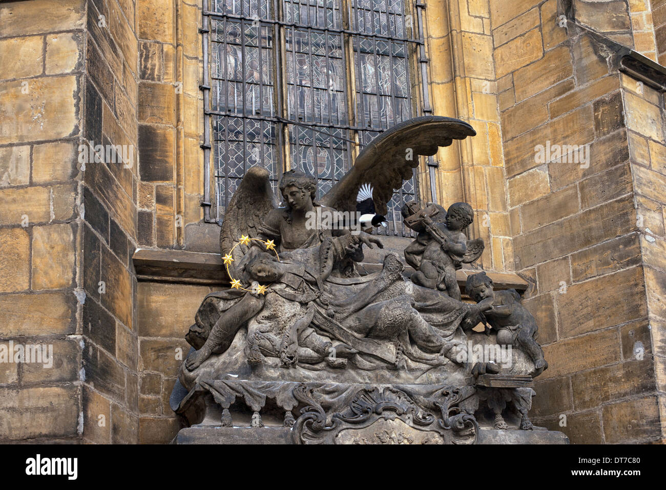 statue st vitus cathedral particular Stock Photo - Alamy