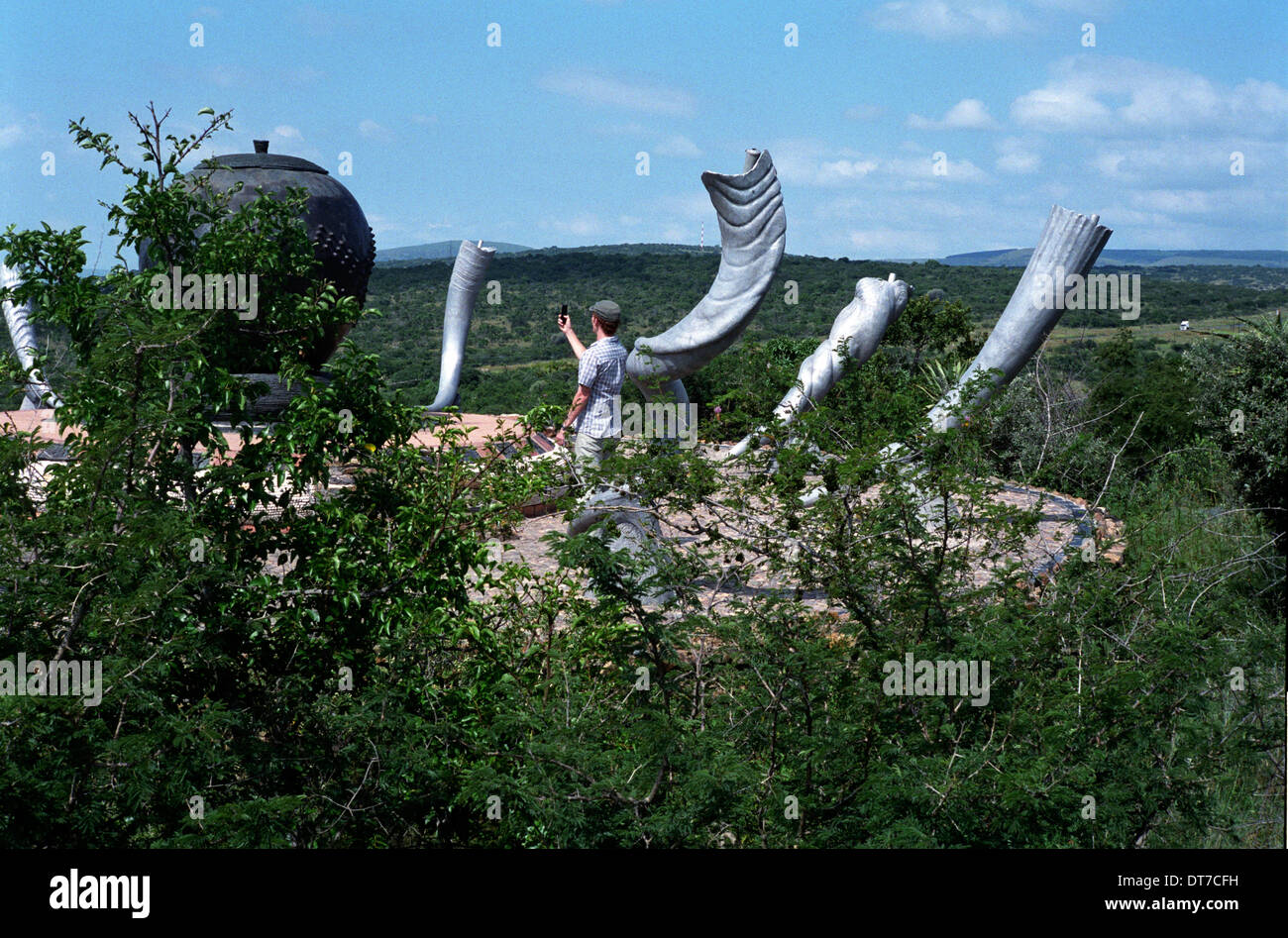 the valley of the kings out side ulundi in kwazulu-natal south africa ...