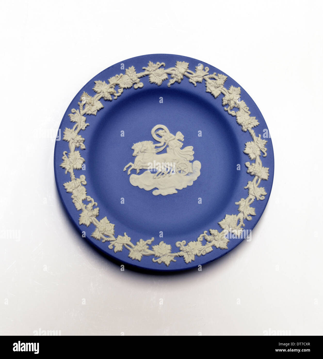 Wedgwood Blue Jasperware Pin Dish Stock Photo - Alamy