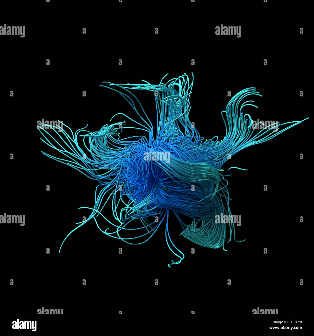 3d tangled wires Stock Photo - Alamy