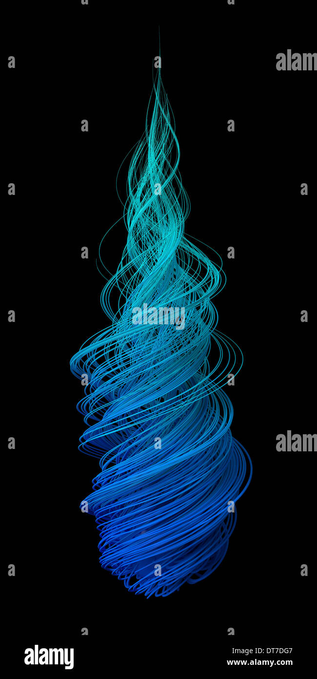 3d tangled wires Stock Photo - Alamy