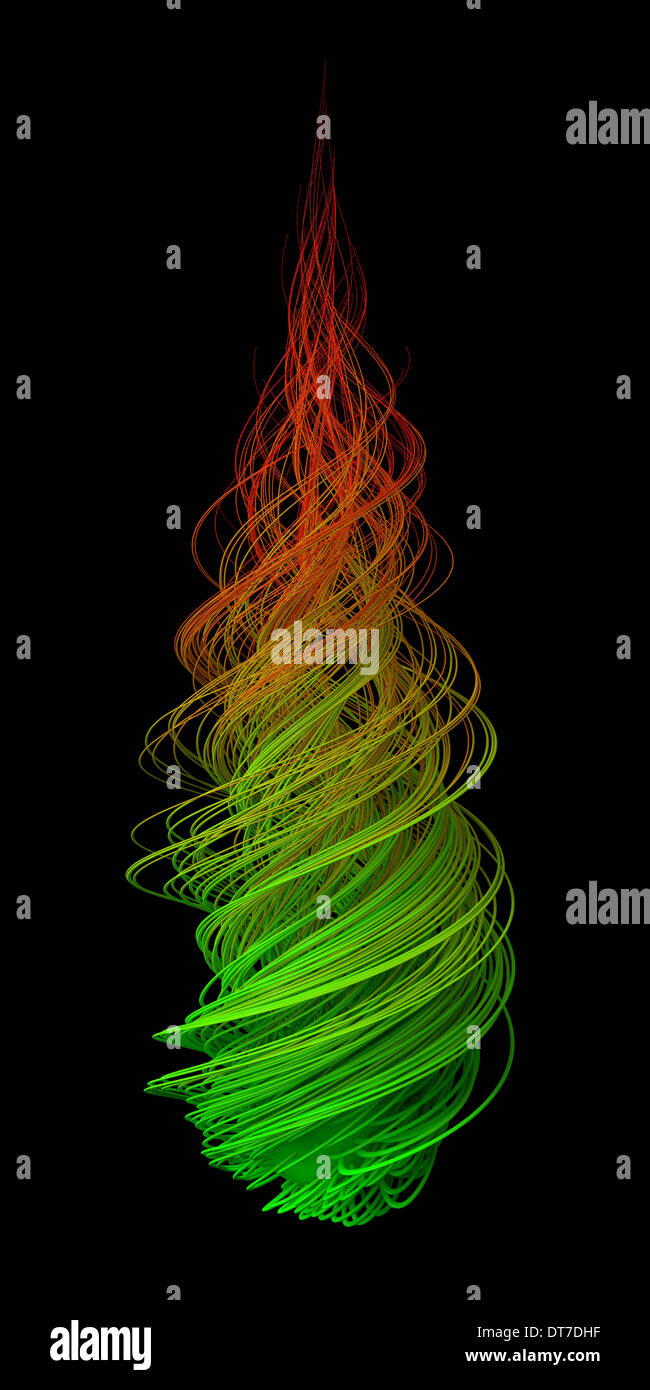 3d tangled wires Stock Photo - Alamy