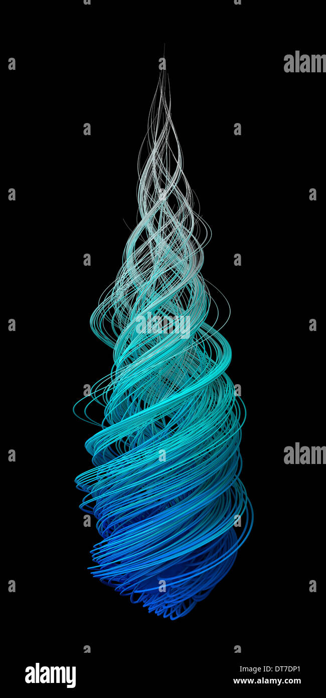 3d tangled wires Stock Photo - Alamy