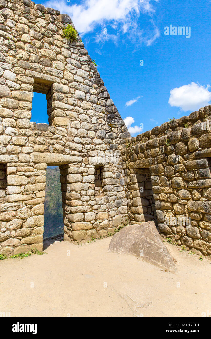 Mysterious city - Machu Picchu, Peru,South America. The Incan ruins ...