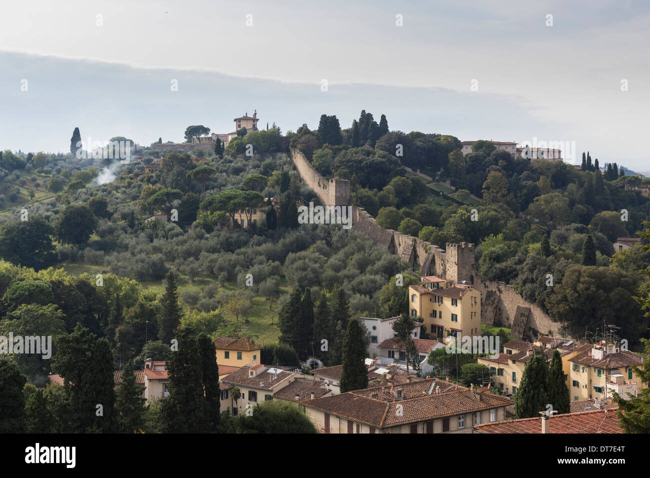 The old city walls of Florence, Tuscany, Italy Stock Photo - Alamy