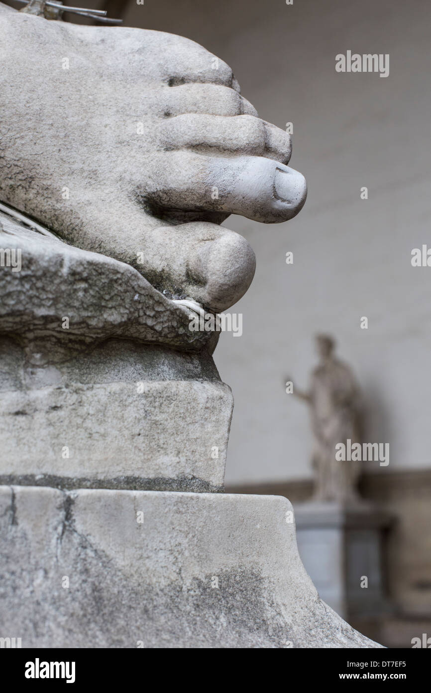 Detail of statue, Loggia dei Lanzi, Piazza della Signoria, Florence ...