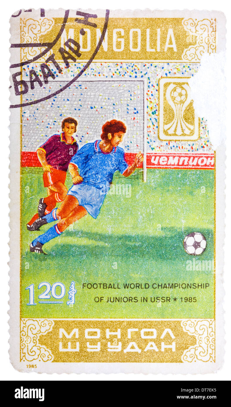 Football vintage ball in Cut Out Stock Images & Pictures - Alamy